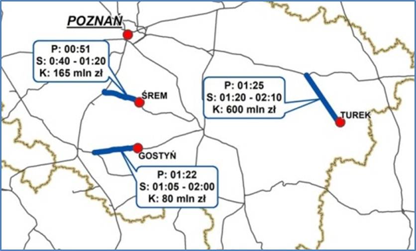 Bliżej odbudowy linii kolejowej Śrem - Czempiń - Poznań - Śrem