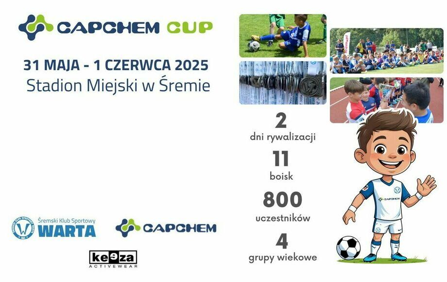 Turniej Capchem CUP 2025 | 31 maja i 1 czerwca 2025 - Śrem